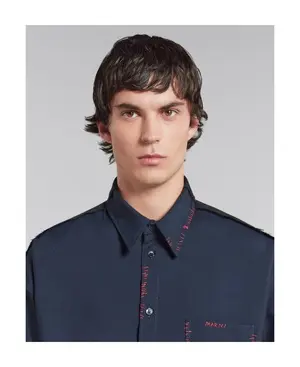 Marni Raw Cut Boxy Shirt