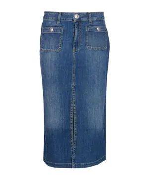 Liu Jo Maxi Skirt With Patch Pockets