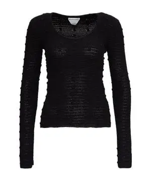 Bottega Veneta Pom Pom Knitted Jumper