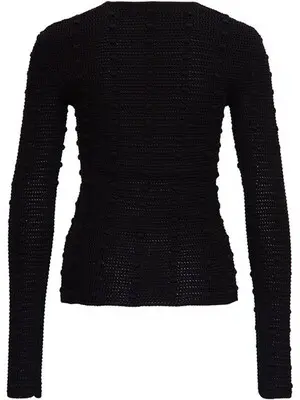 Bottega Veneta Pom Pom Knitted Jumper