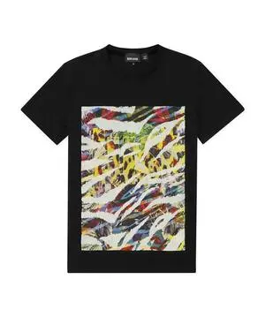 Just Cavalli Printed T-shirt With Round Neck