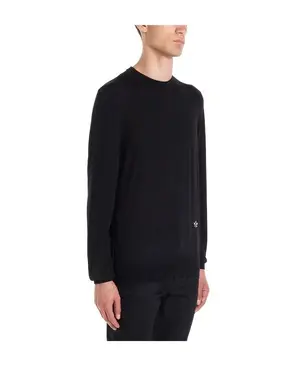 Dior Bee Embroidered Pullover - Black