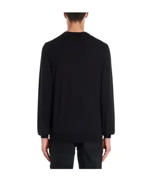 Dior Bee Embroidered Pullover - Black
