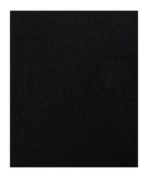 Fabiana Filippi Ribbed Knitted Trousers - Black