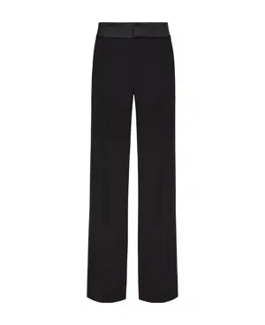 Valentino Garavani High Waisted Straight Leg Trousers