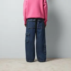 Gucci Contrast Stitched Wide-leg Jeans