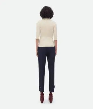 Bottega Veneta Ribbed Polo Shirt