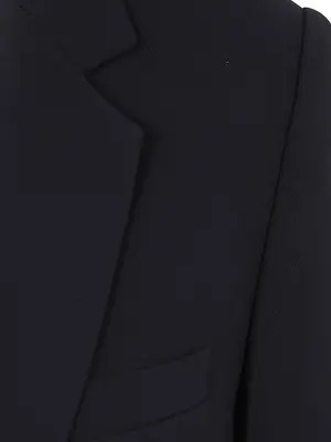 Michael Kors Crepe Blazer With Long Sleeves