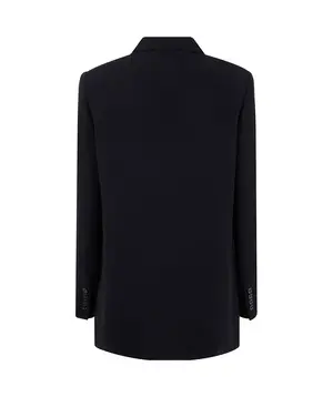 Michael Kors Crepe Blazer With Long Sleeves