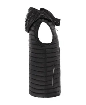 Moose Knuckles Logo-patch Padded Gilet - Black