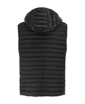 Moose Knuckles Logo-patch Padded Gilet - Black