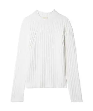 KHAITE Khaite Ribbed Long-Sleeved Sweater