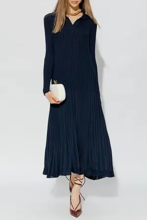 Bottega Veneta Pleated Maxi Dress