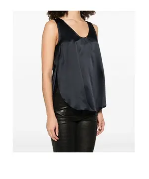 Max Mara Sleeveless Round Neck Top - No