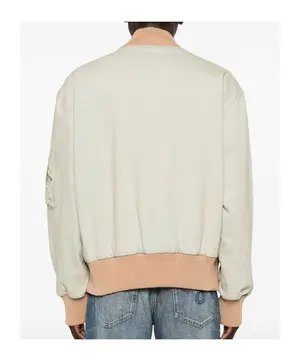 VIVIENNE WESTWOOD Bernardo Zipped Bomber Jacket - White