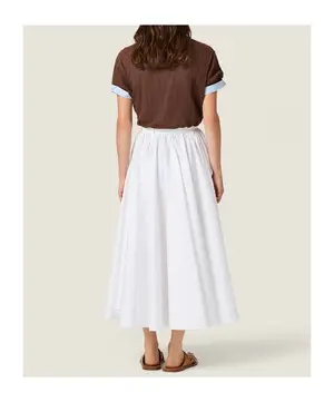 Miu Miu Open-knit Polo Top - Cocoa Brown
