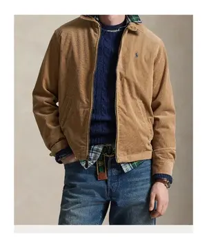 Polo Ralph Lauren Wynton Corduroy Zip-up Jacket - Brown