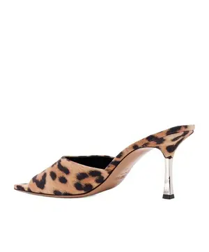 Paris Texas Lorena Mules - Leopard