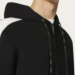 Valentino Garavani Vltn Patch Zip-up Hoodie