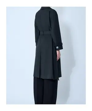 Max Mara Fiorito Belted Trench Coat - Black