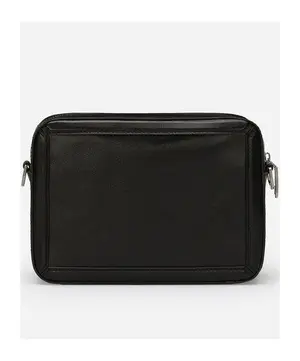 Dolce & Gabbana Logo Plaque Zipped Mini Messenger Bag