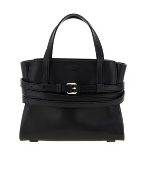 Moschino Tie Me Small Handbag - Black