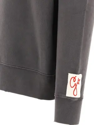 GOLDEN GOOSE Crewneck Sweatshirt With Logo And Star Detail