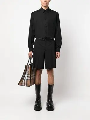 Burberry Long-sleeved Buttoned Shirt