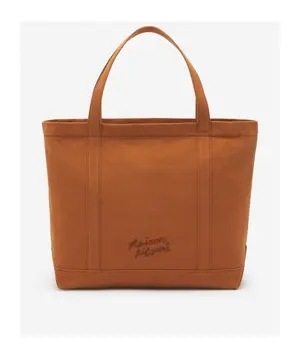 Maison Kitsuné Logo Large Tote Bag