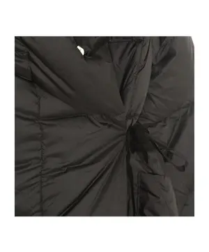 Add Quilted Short Jacket With Tie Detail