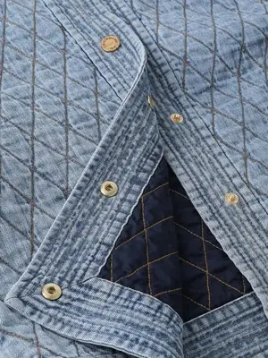 Zimmermann Indra Quilted Denim Jacket