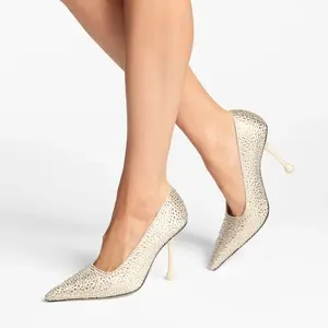 JIMMY CHOO Ixia 95 Pumps - Buttermilk