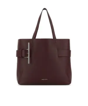 Alexander McQueen T-bar Sling Top Handle Bag - Red