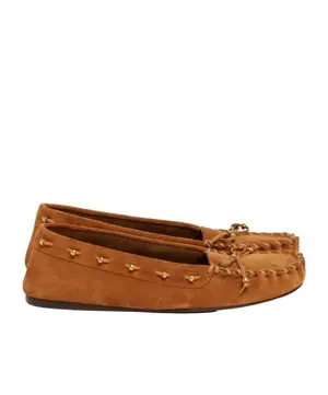 Khaite Round Toe Flats For Women