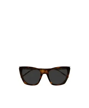 Saint Laurent Kate Thin Cat-eye Sunglasses - Black