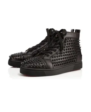 CHRISTIAN LOUBOUTIN Louis All-over Studded Sneakers