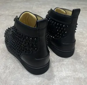 CHRISTIAN LOUBOUTIN Louis All-over Studded Sneakers
