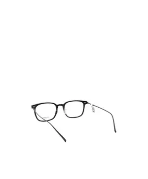 Saint Laurent Eyeglasses With Logo Detail - Black