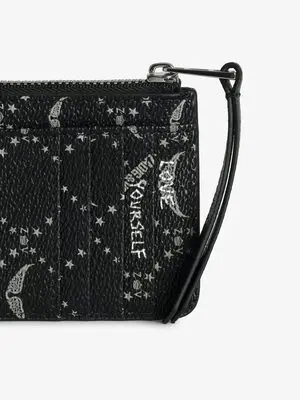 Zadig&Voltaire Monogram Card Holder - Black