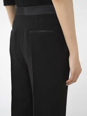 Chloé Straight-leg Tailored Trousers - Black