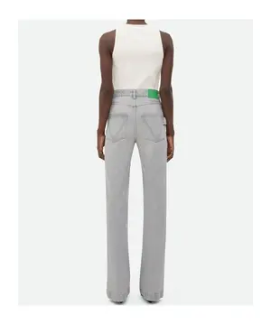 Bottega Veneta Washed Flared Leg Jeans
