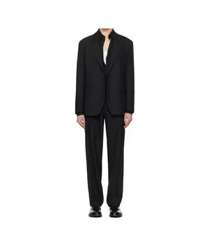 Hugo Boss Lapel Long Sleeve Suit