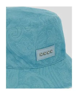 Etro Bucket Hat With Paisley Pattern