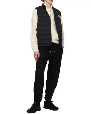 Moncler Barthe Down Vest - Black