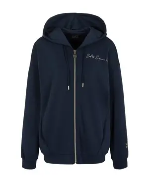 EA7 Long-sleeved Zip-up Hoodie