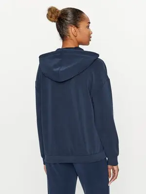 EA7 Long-sleeved Zip-up Hoodie