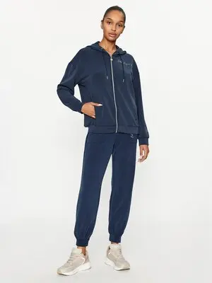 EA7 Long-sleeved Zip-up Hoodie