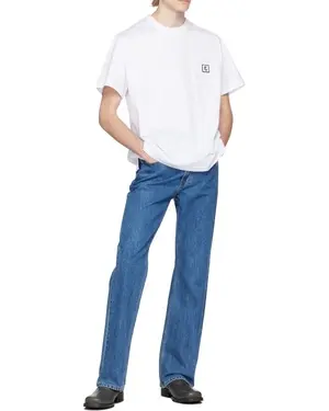 WOOYOUNGMI Logo-patch T-shirt
