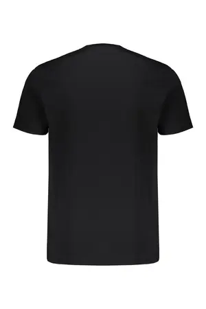 Versace Barocco-printed Crewneck T-shirt - Black