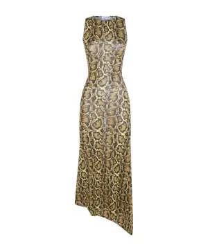 Marine Serre Crewneck Cocktail Dresses